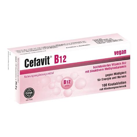 Cefavit B12 Chewable Tablets 100 Apozona