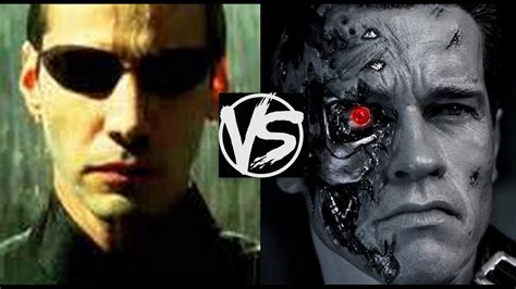 Neo Vs The Terminator Whod Win The Fight A Matrix Versus Terminator
