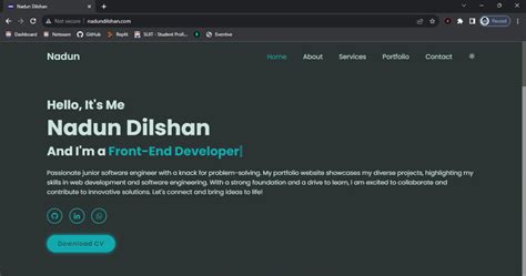 Video Nadun Dilshan On Linkedin Portfolio Creativity Innovation
