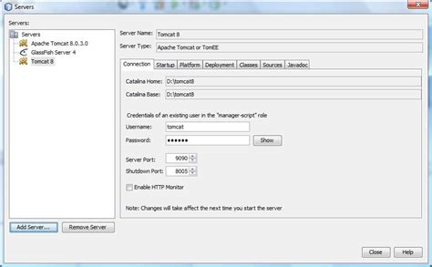 Java How To Register Tomcat Server In Netbeans 8015 Stack Overflow
