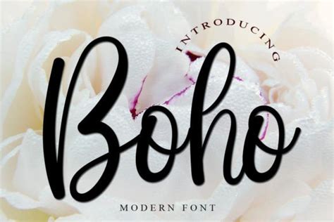 Boho Font Font Canyon