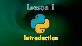 Python Tutorial Lesson 1 Introduction BoardCode
