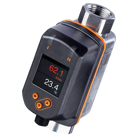 Sd One Sensor Measures Flow Rate And Temperature Ifm