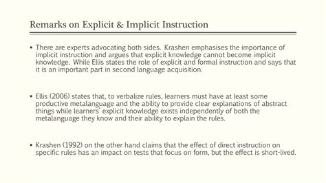 Explicit And Implicit Grammar Teaching Pptx
