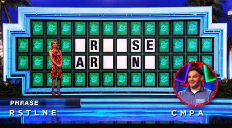 Yesterday On The Wheel Of Fortune Fikkle Fame