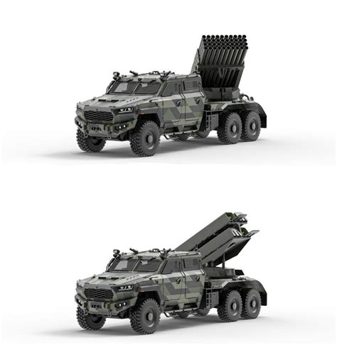 Нова концепція Jltv від компанії з України з кулеметом чи навіть з пусковою для 122 мм ракет