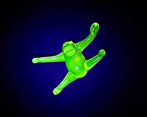 Uranium Vaseline Monkey Pendant For Necklace Etsy