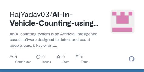 Github Rajyadav03ai In Vehicle Counting Using Opencv An Ai Counting