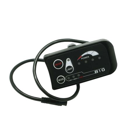 810 led display electric bike waterproof sm plug 36v electric bicycle