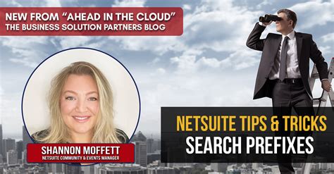 Netsuite Tips And Tricks Search Prefixes