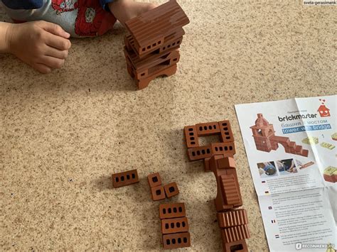 Brickmaster Конструктор из настоящих кирпичиков. Башня с мостом ...