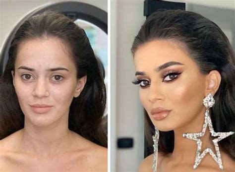 12 میکاپ و آرایش قبل و بعد عروس فیلم آموزشگاه آرایشگری گل گیس