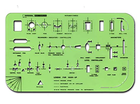Rapidesign Technical And Scientific Drafting Templates R 47 Laboratory Instruments Office Depot