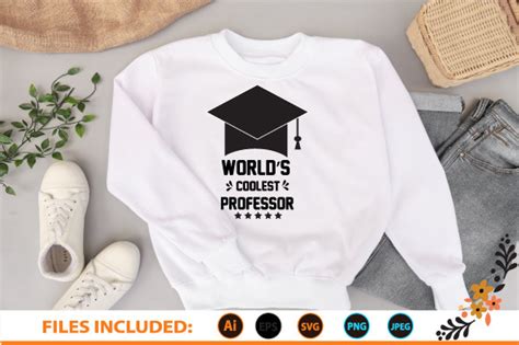 Worlds Coolest Professor Graphic By Designcreator99 · Creative Fabrica