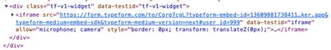 hidden fields missing · issue 524 · typeform embed · github