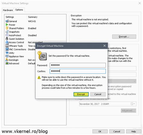 Restricting Virtual Machines In Vmware Workstation