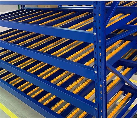 China Q235 Pallet Rack Gravity Flow Metal Roller Racking System Cheap