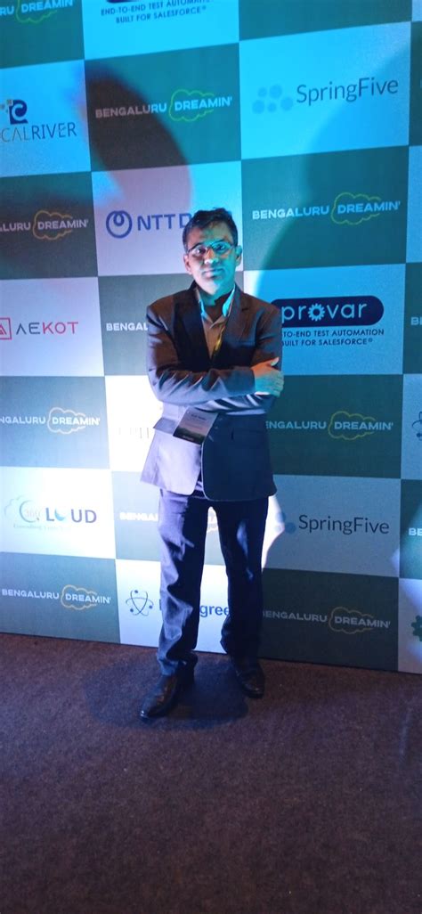 Alok Halder On Linkedin Bengalurudreamin24 Salesforce Bengalurudreamin Networking Innovation…