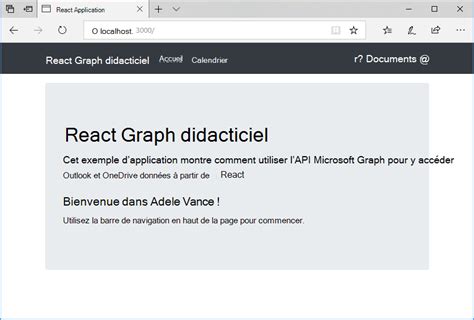 Créez Des Applications React à Une Seule Page Avec Microsoft Graph Microsoft Graph Microsoft