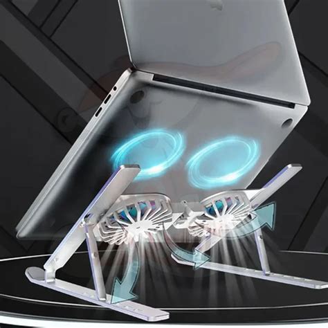 استند لپ تاپ فن دار مدل C9 فراز رایانه