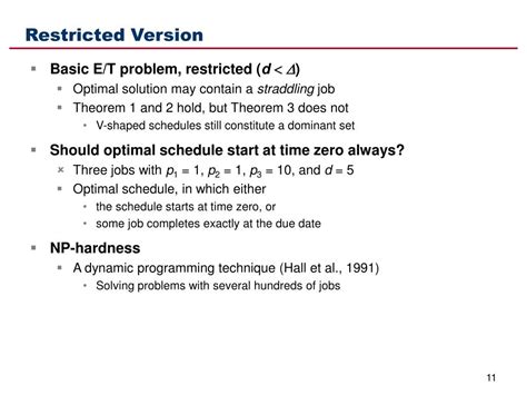 Ppt Earliness And Tardiness Penalties Powerpoint Presentation Free Download Id 6053105