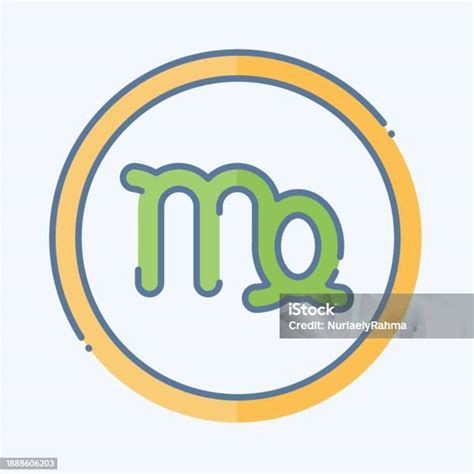 아이콘 처녀자리 별자리 기호와 관련이 있습니다 낙서 스타일 심플한 디자인 편집 가능 간단한 일러스트레이션 0명에 대한 스톡 벡터 아트 및 기타 이미지 Istock