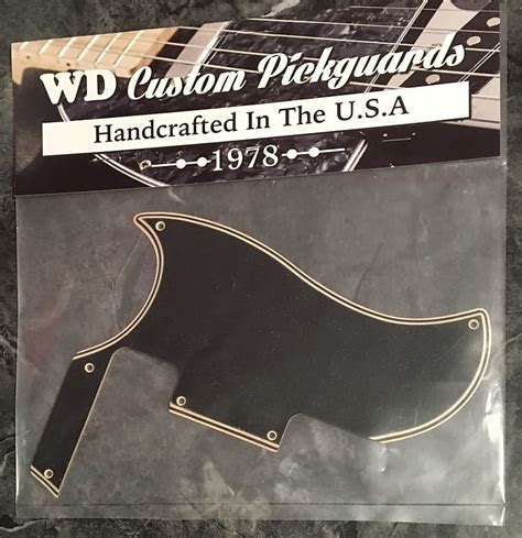 Blackcream Wide Bevel Pickguard For Gibson Sg Special 60s Reverb