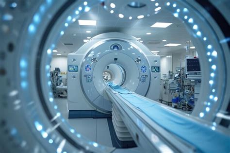 Inside Processing Ct Scan In Hospital Professional Photography