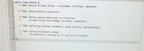 solved given main0 define the artint dass in fle