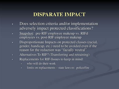 Defensive Employment Practices Associated With Reductions In Force
