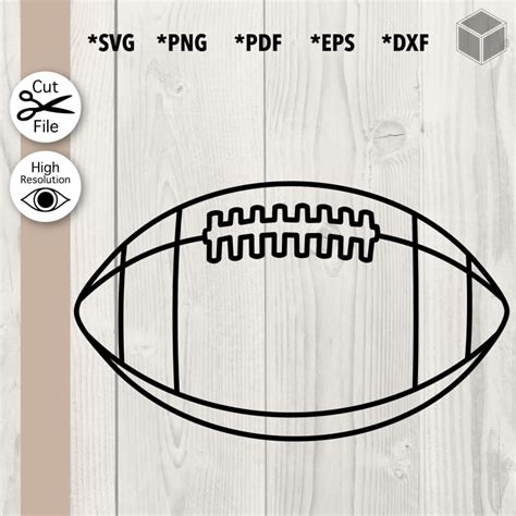 Football Outline Vector