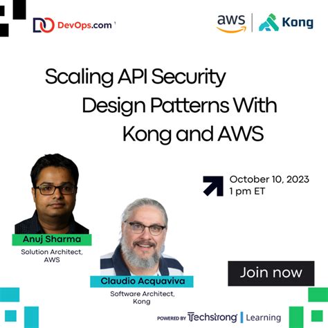 Scaling Api Security Design Patterns With Kong And Aws Claudio Acquaviva