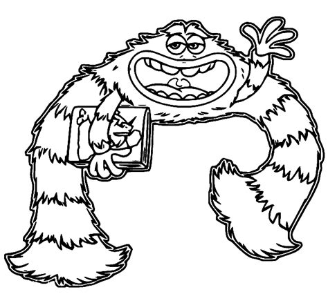 Dibujos Para Colorear De Monster University 73 Dibujos Para Colorear