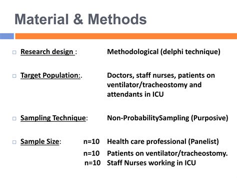 Communication With Icu Patients Knowing Their Needs Pptx