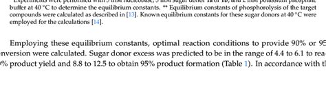 Equilibrium State Thermodynamic Calculations Were Used To Determine