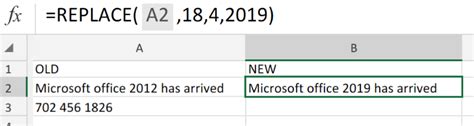 Excel Formula Replace One Character With Another Excelchat