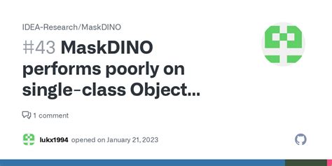 MaskDINO Performs Poorly On Single Class Object Detection Or Instance Segmantation Tasks