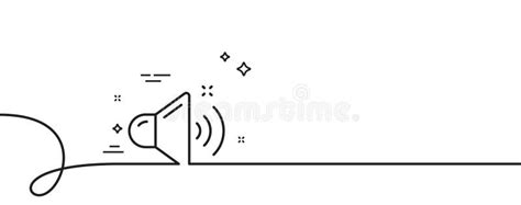Continuous Line Loud Stock Illustrations 503 Continuous Line Loud