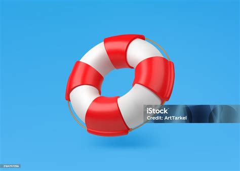 3d 벡터 빨간색과 흰색 생명 구조 구명 부표 여름 여행 여행 컨셉에 시간 Eps 10 벡터 3차원 형태에 대한 스톡 벡터 아트 및 기타 이미지 Istock