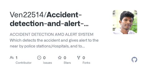 Github Ven22514accident Detection And Alert System Accident Detection Amd Alert System Which