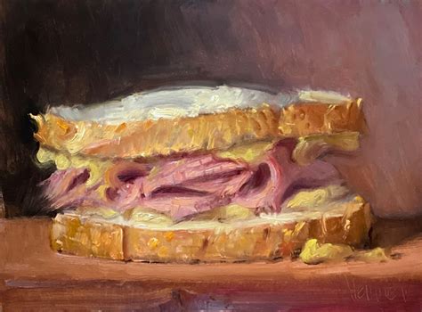 Grilled Cheese Tomato Soup Noah Verrier Original Still Life Oil