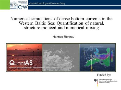 numerical simulations of dense bottom currents in the western baltic