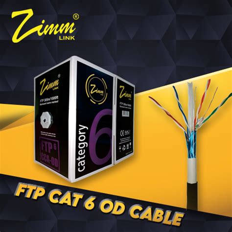 FTP Cat6 OD CABLE – Zimmlink