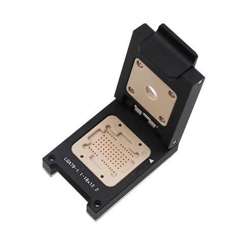 深圳谷易电子生产的lga79pin芯片合金翻盖测试座socket 概述 性能 特点 规格 应用 生产厂家