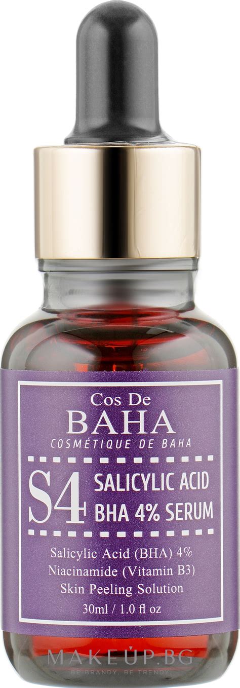 Серум пилинг за лице със салицилова киселина 4 Cos De Baha Salicylic Acid 4 Serum Makeup Bg