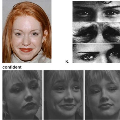Example Stimuli From All Three Facial Recognition Tasks A Kdef B Download Scientific Diagram