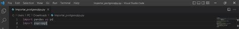 Importando Datos Desde Un Archivo Xls A Postgresql Utilizando Python Paso A Paso Solutions Geek