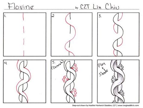 Pin On Zen Tangle Step Outs