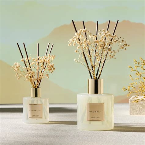 CocorrÍna Reed Diffuser Clean Linen 17 Floz Reed Diffuser With 8