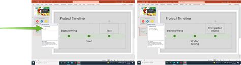 how to create a microsoft powerpoint timeline to show dates
